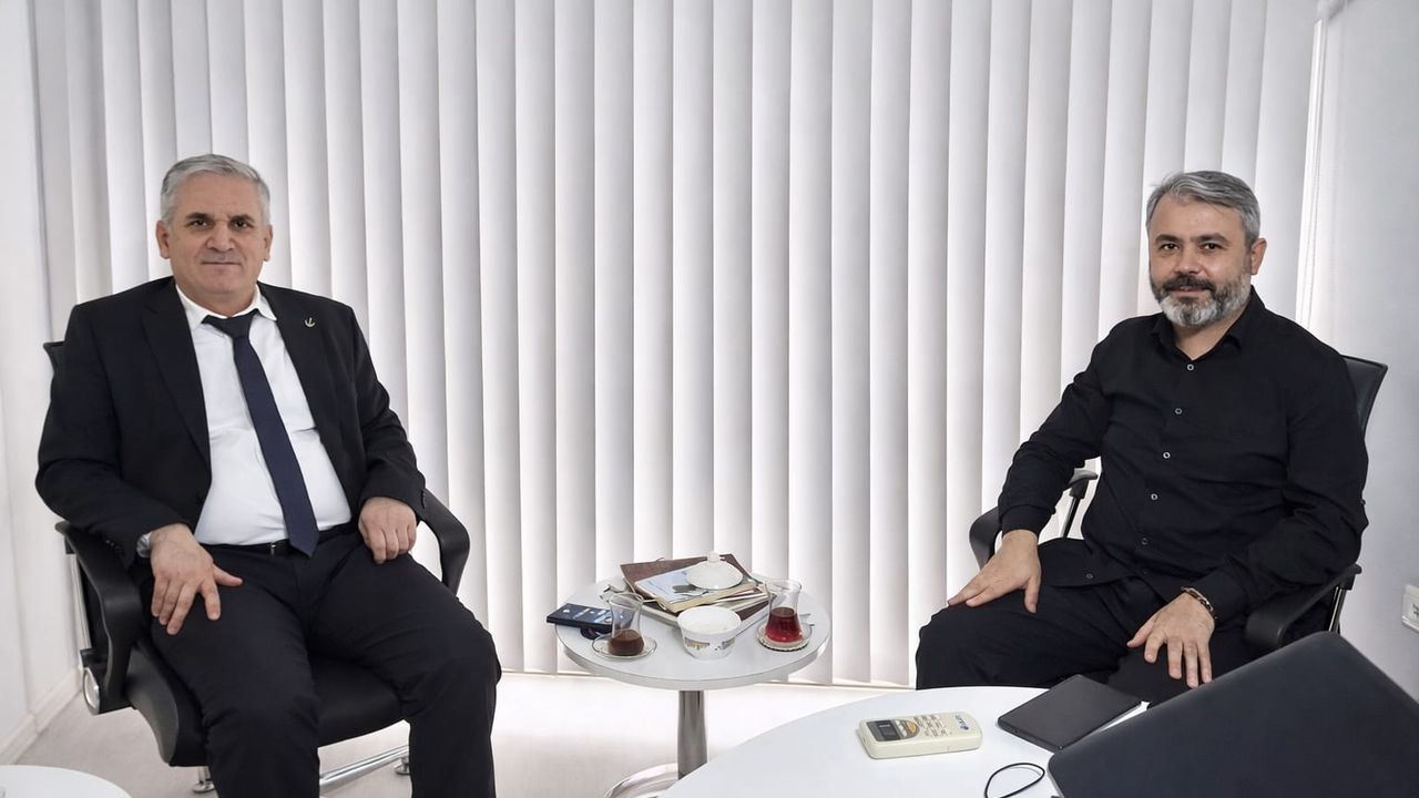 MKYK Üyesi Cengiz Kara’dan Vitrin Haber Gazetesi’ne ziyaret - Vitrin ...