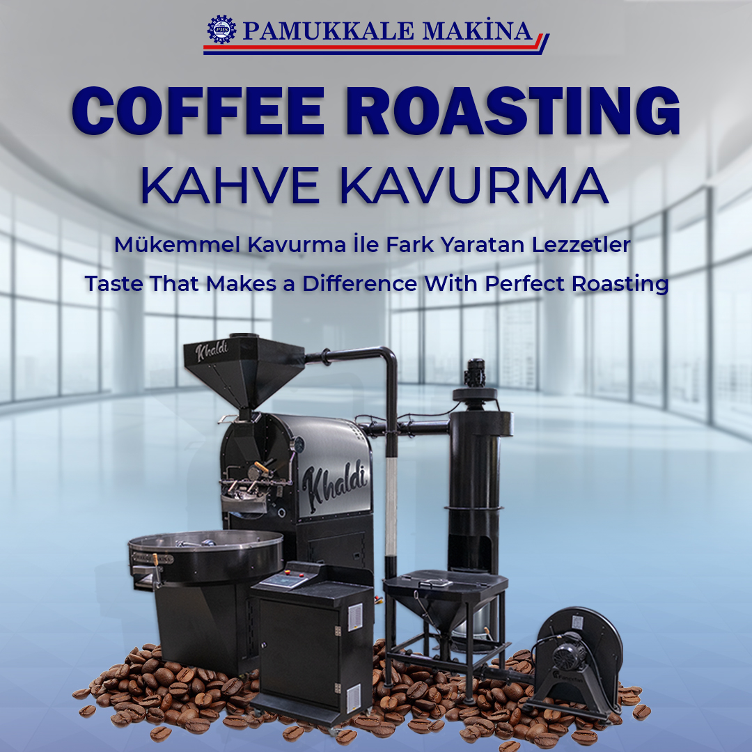 Coffee Roasting Machine / Dark Coffee Roasting Machine / Kahve Kavurma ...