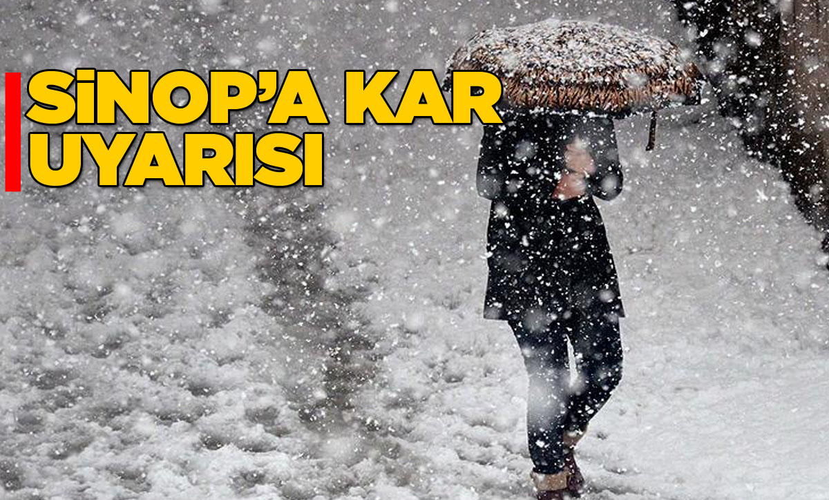 Sinop Valiliğinden kar yağışı uyarısı - Vitrin Haber - Sinop Haberleri